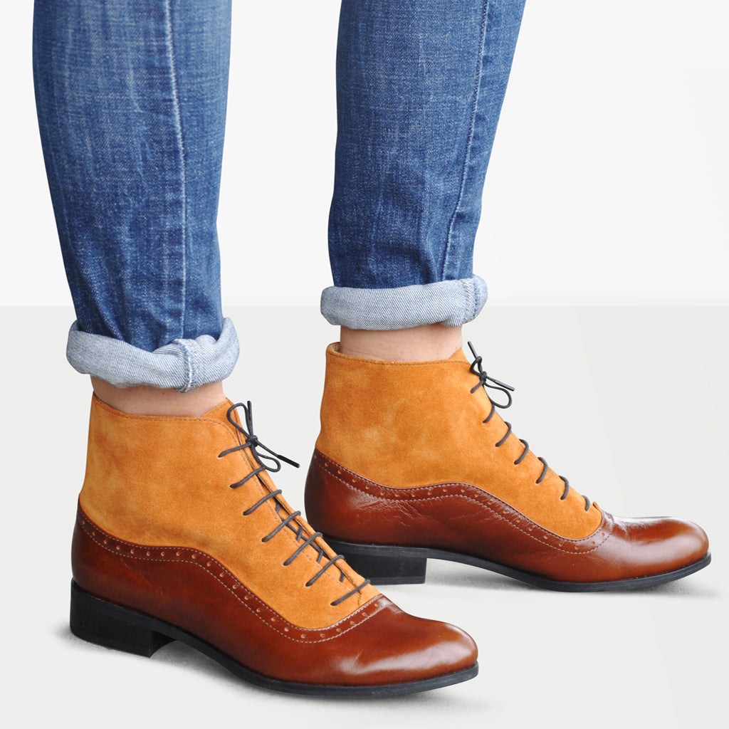 Oxford Boots for Women - Armada by Julia Bo | Custom Oxfords & Boots ...